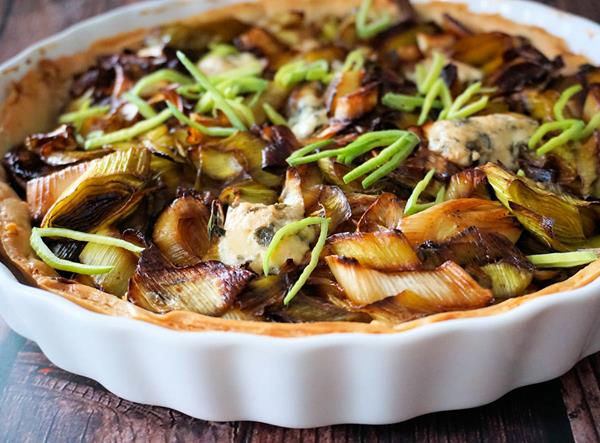 Caramelised Leek Tart | Recipe | Cuisine Fiend