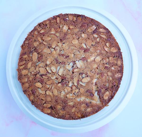 Cardamom Cake With Almond Crunch | Recipe | Cuisine Fiend