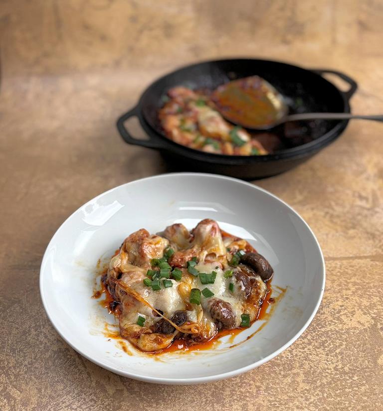 Korean Cheese Buldak | Recipe | Cuisine Fiend