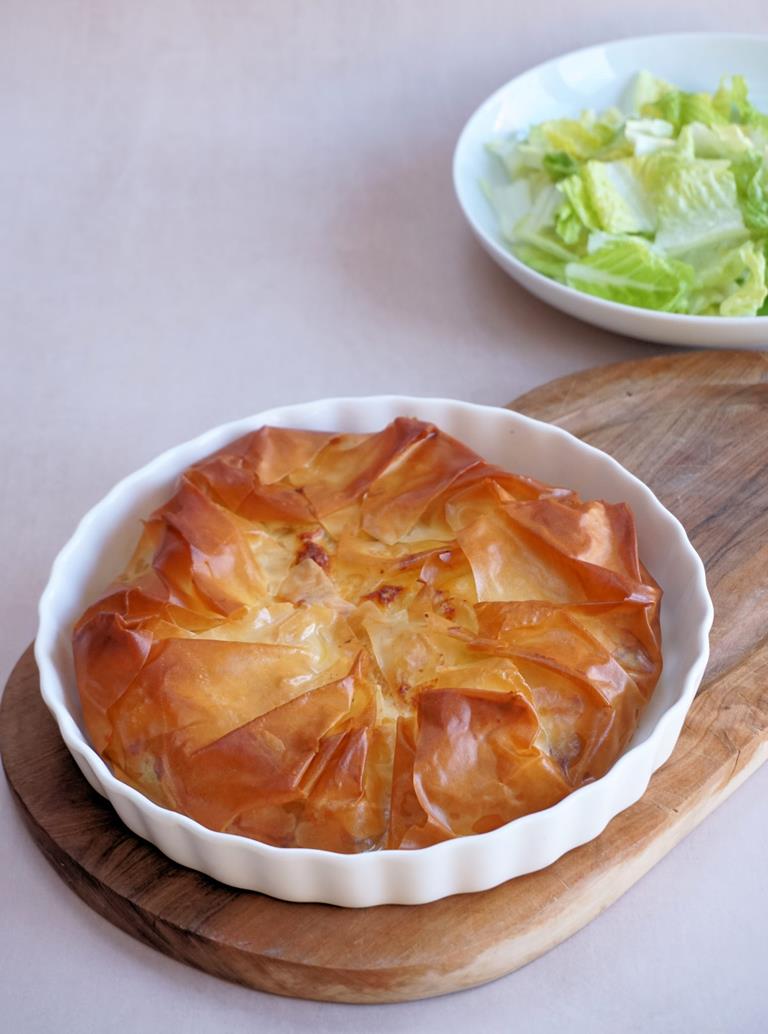 Chorizo And Sweetcorn Filo Pie | Recipe | Cuisine Fiend