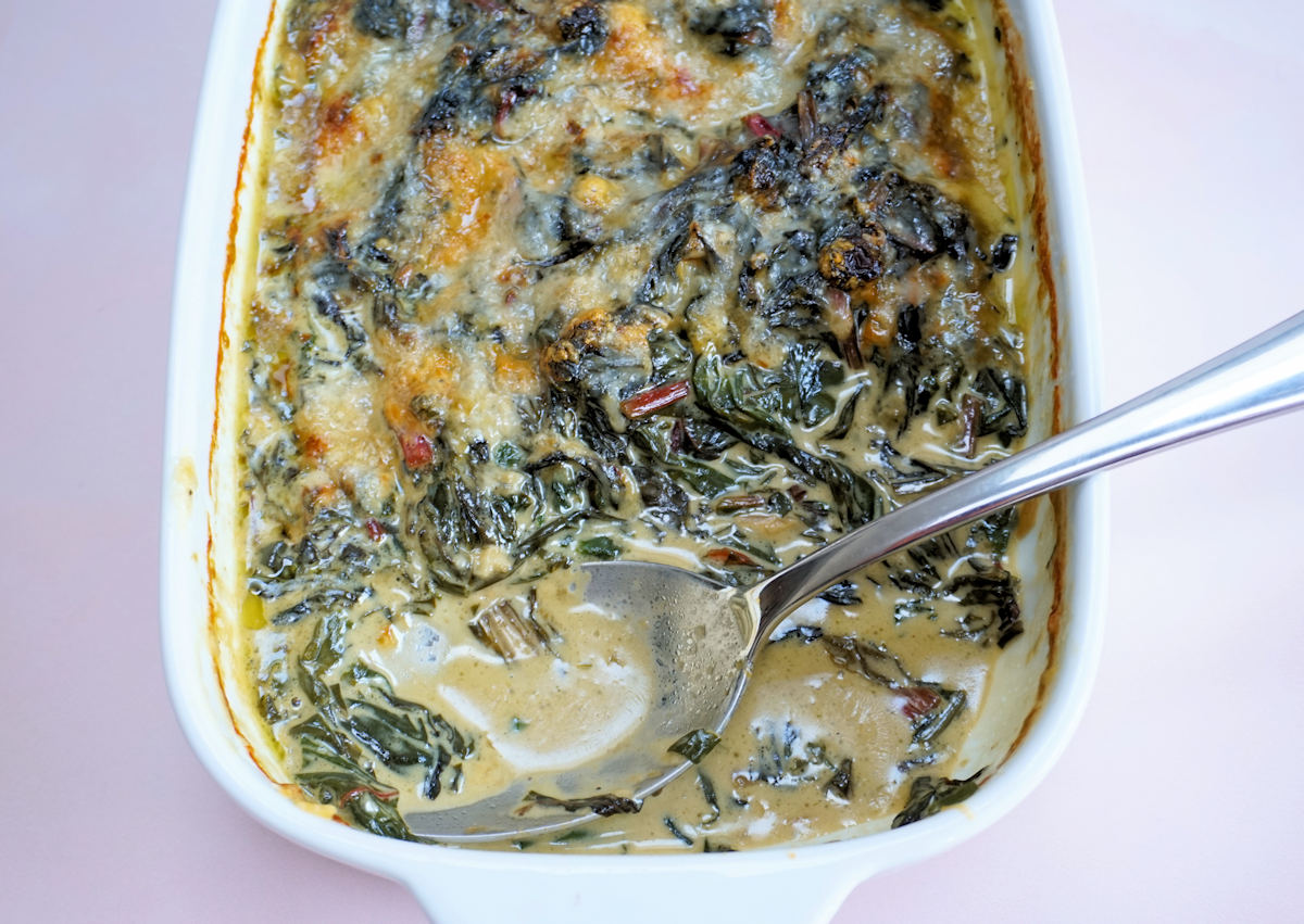 Creamed Swiss Chard | Recipe | Cuisine Fiend