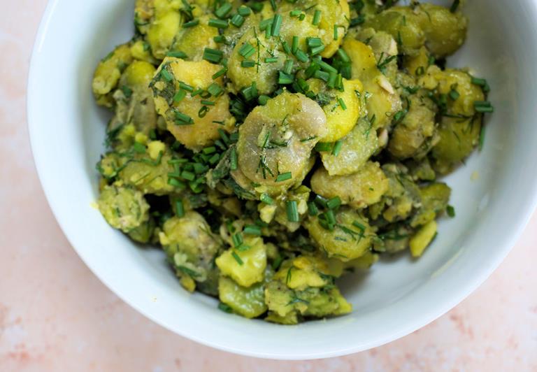 Crushed Broad Beans | Recipe | Cuisine Fiend