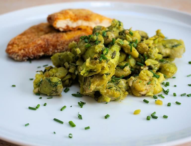 Crushed Broad Beans | Recipe | Cuisine Fiend