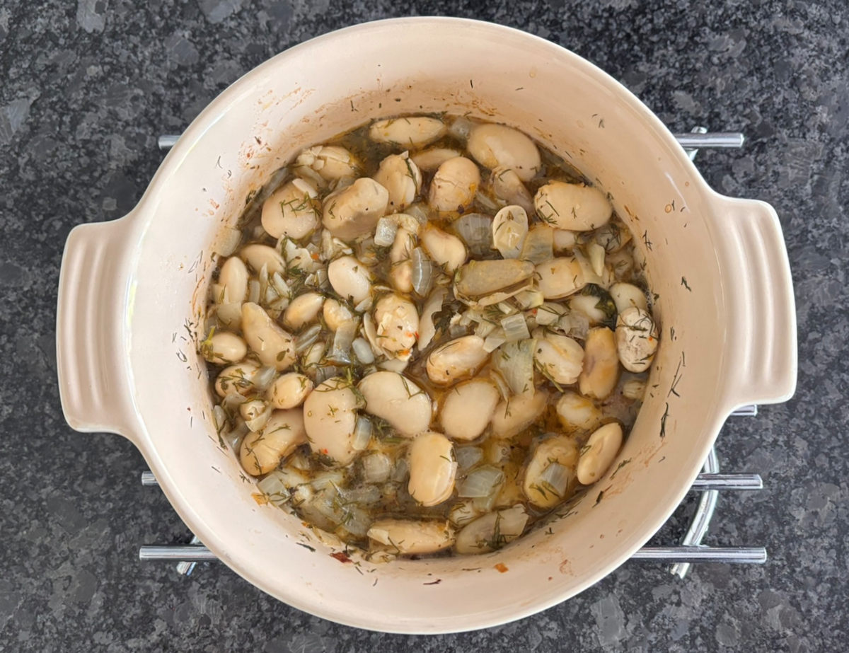 Giant Beans With Garlic | Recipe | Cuisine Fiend