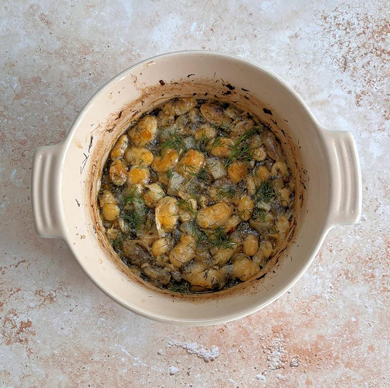 Giant Beans With Garlic | Recipe | Cuisine Fiend