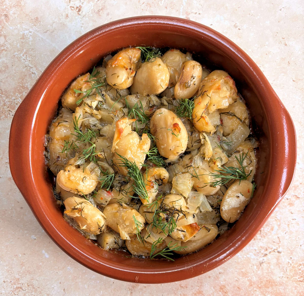 Giant Beans With Garlic | Recipe | Cuisine Fiend