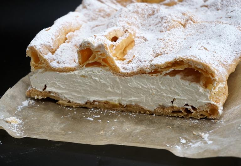 Karpatka (Carpathian Mountain Cake) | Recipe | Cuisine Fiend