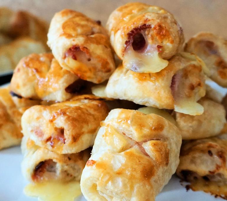 Mini Sausage And Ham Party Rolls | Recipe | Cuisine Fiend