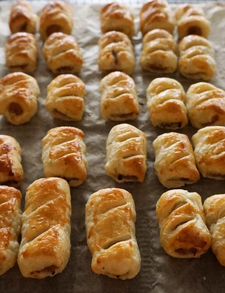Mini Sausage And Ham Party Rolls | Recipe | Cuisine Fiend