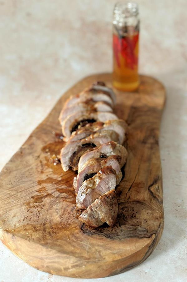Pork Fillet With Dates And Hot Honey Glaze | Recipe | Cuisine Fiend