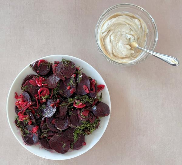 Roasted Beetroot With Tahini Yoghurt | Recipe | Cuisine Fiend