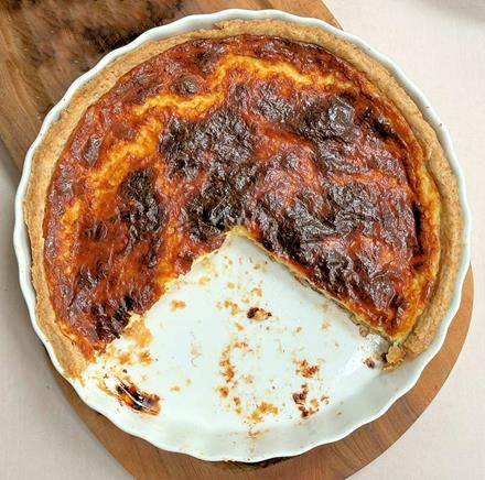 Swiss Cheese Tart | Recipe | Cuisine Fiend