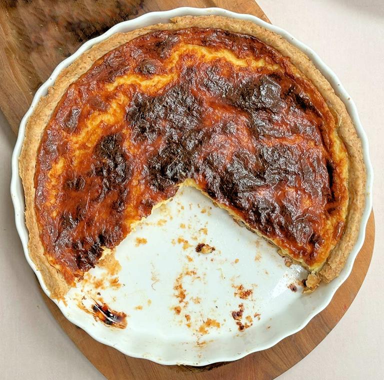 Swiss Cheese Tart | Recipe | Cuisine Fiend